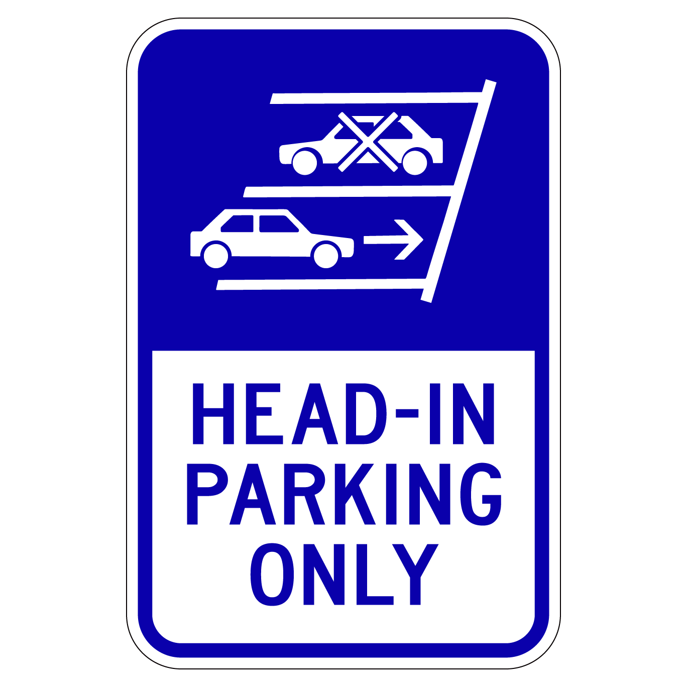 HEAD-IN PARKING ONLY【BSPA30】 | アメリカンデザインの看板で、あなたのスペースを本場の雰囲気に！｜BEST ...