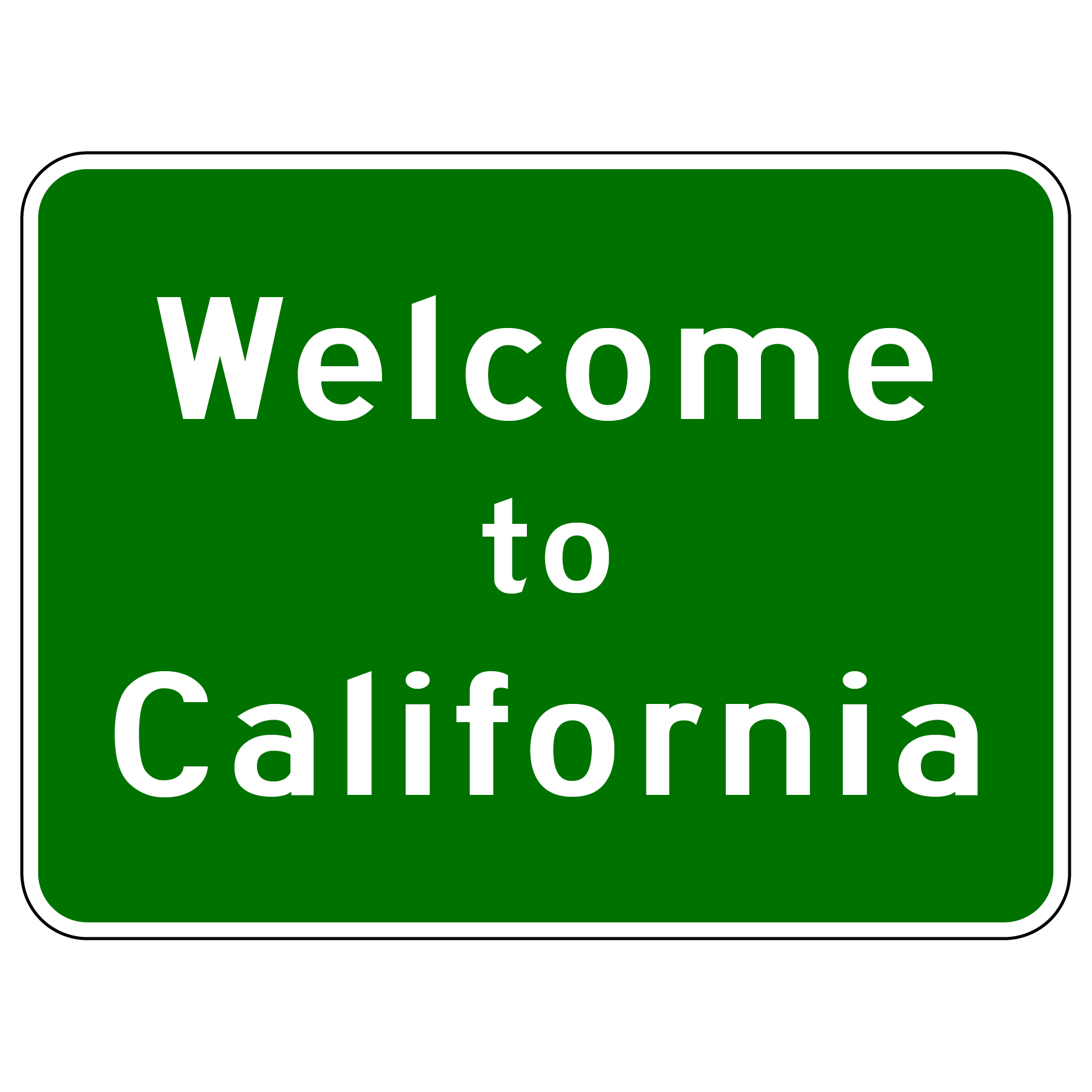 Welcome to California【BSRT11】 | アメリカンデザインの看板で、あなたのスペースを本場の雰囲気に！｜BEST ...