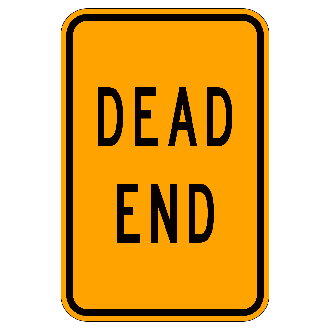 DEAD END【BSRT03】 | アメリカンデザインの看板で、あなたのスペースを本場の雰囲気に！｜BEST SIGN AND GRAPHIX